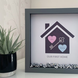 Personalised New Home Frame, New Home, First Home, Housewarming Gift ...