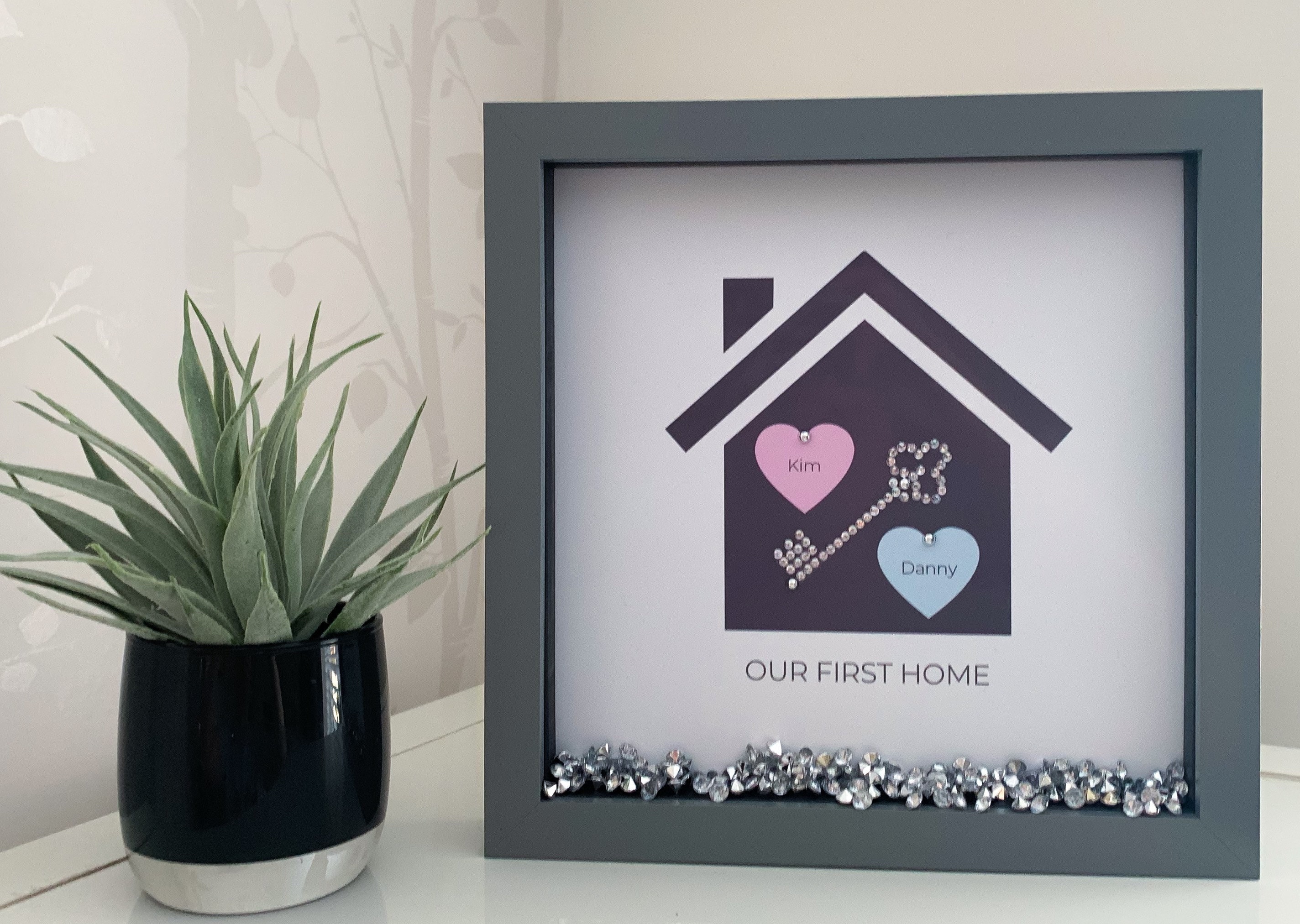Personalised New Home Frame, New Home, First Home, Housewarming Gift ...