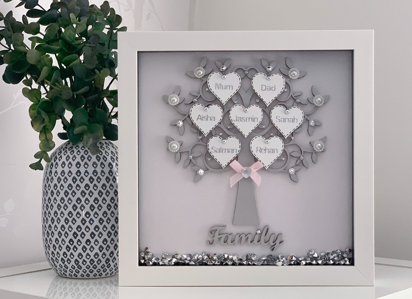Family Tree Frame Mothers Day Family Tree Gift - Etsy