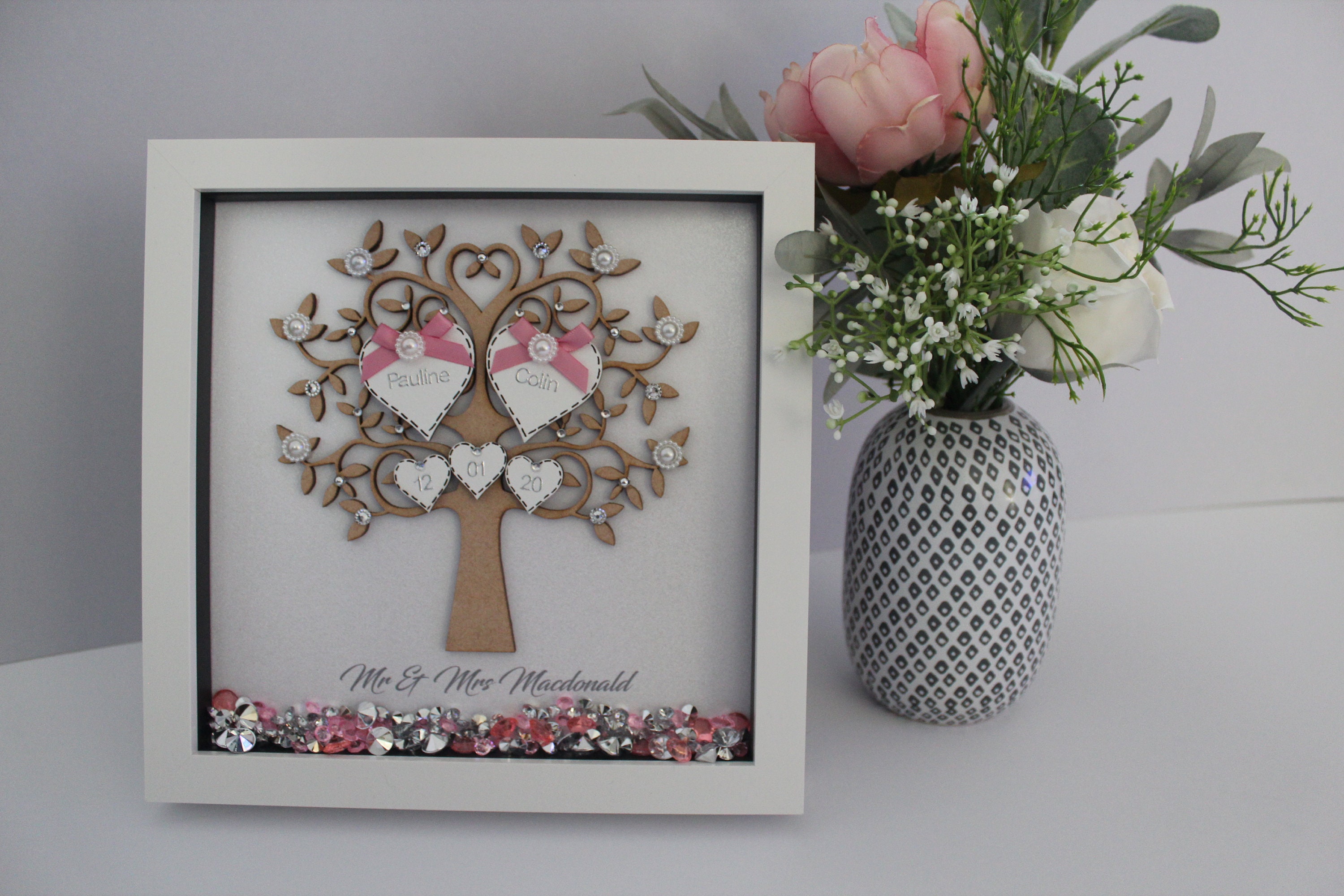 Personalised Wedding Gift Wedding Frame Wedding Day - Etsy