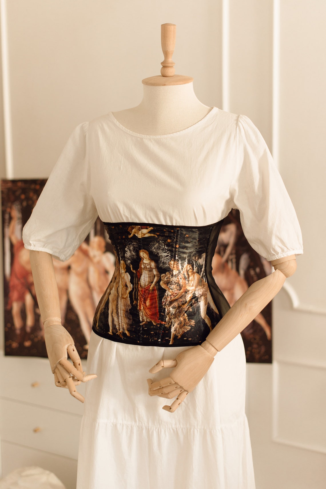 Renaissance Corset Belt Ren Faire Corset Top Rococo Corset - Etsy