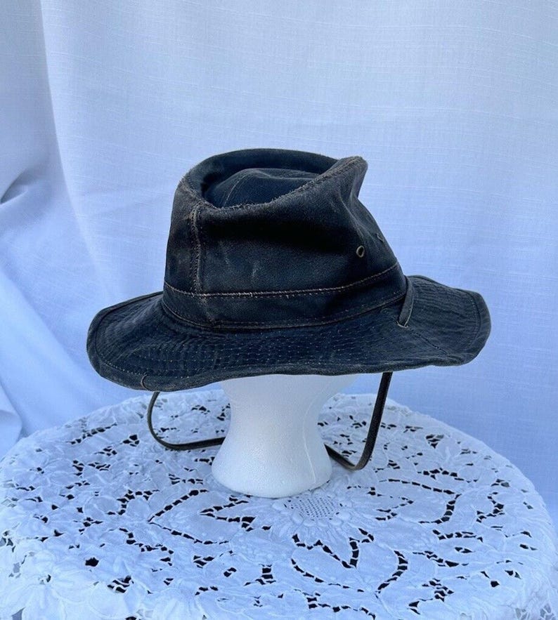 Dorfman Pacific Boondocks Hat Medium Brown Boonie Safari Indiana Jones ...