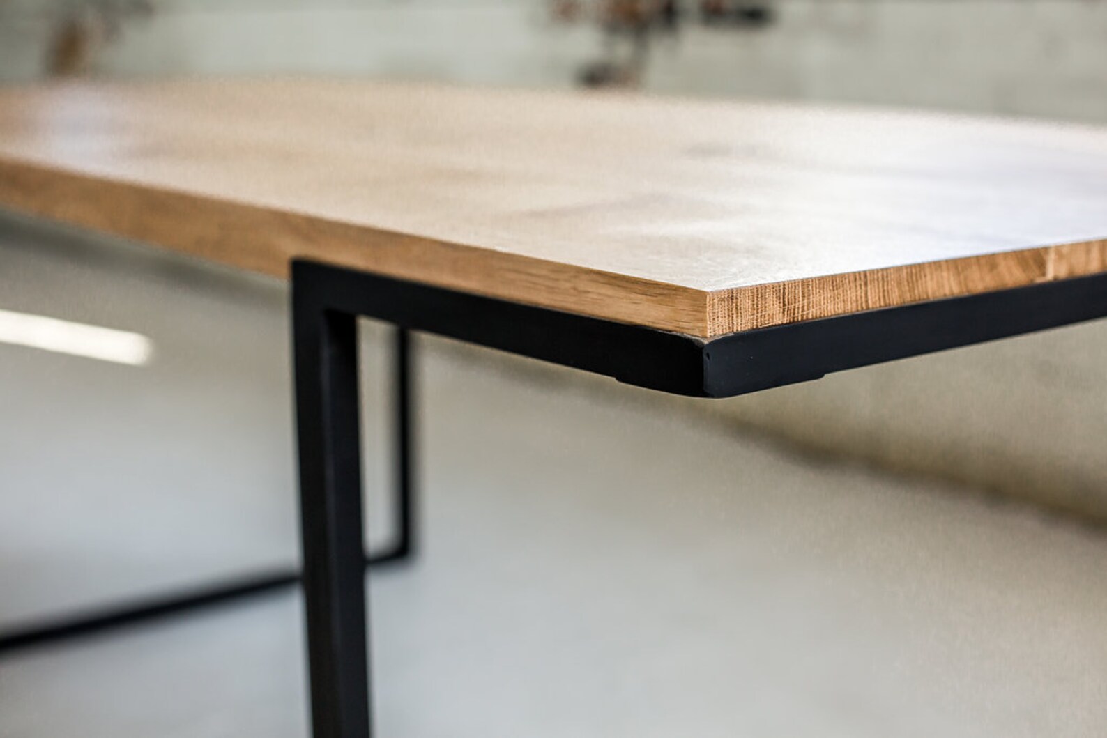 Natural Wood Table Breakfast Table Wood Slab White Oak - Etsy