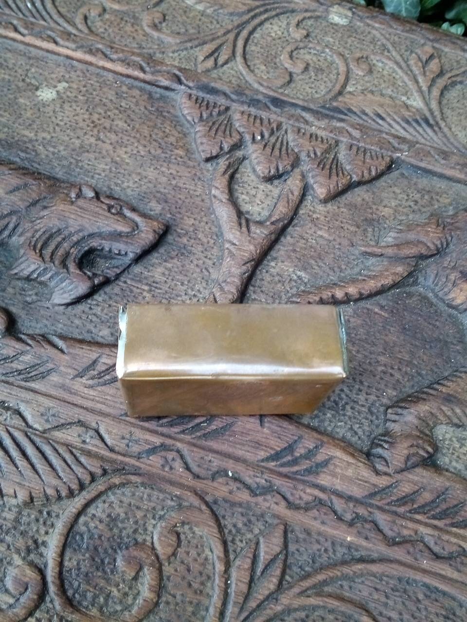 Copper Box With Resin Lid - Etsy