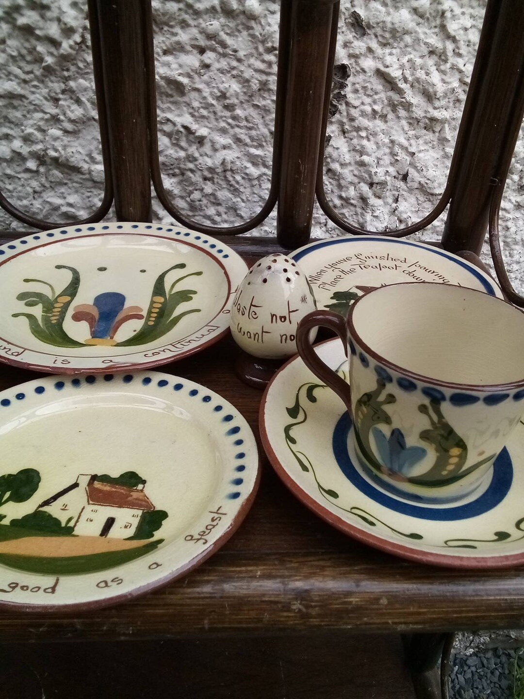 Antique Devon Motto Watcombe Torquay Pottery Collection - Etsy