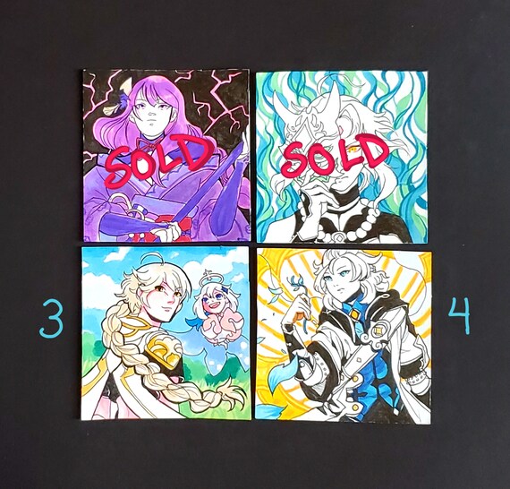 Genshin Small Traditional Pieces - Etsy