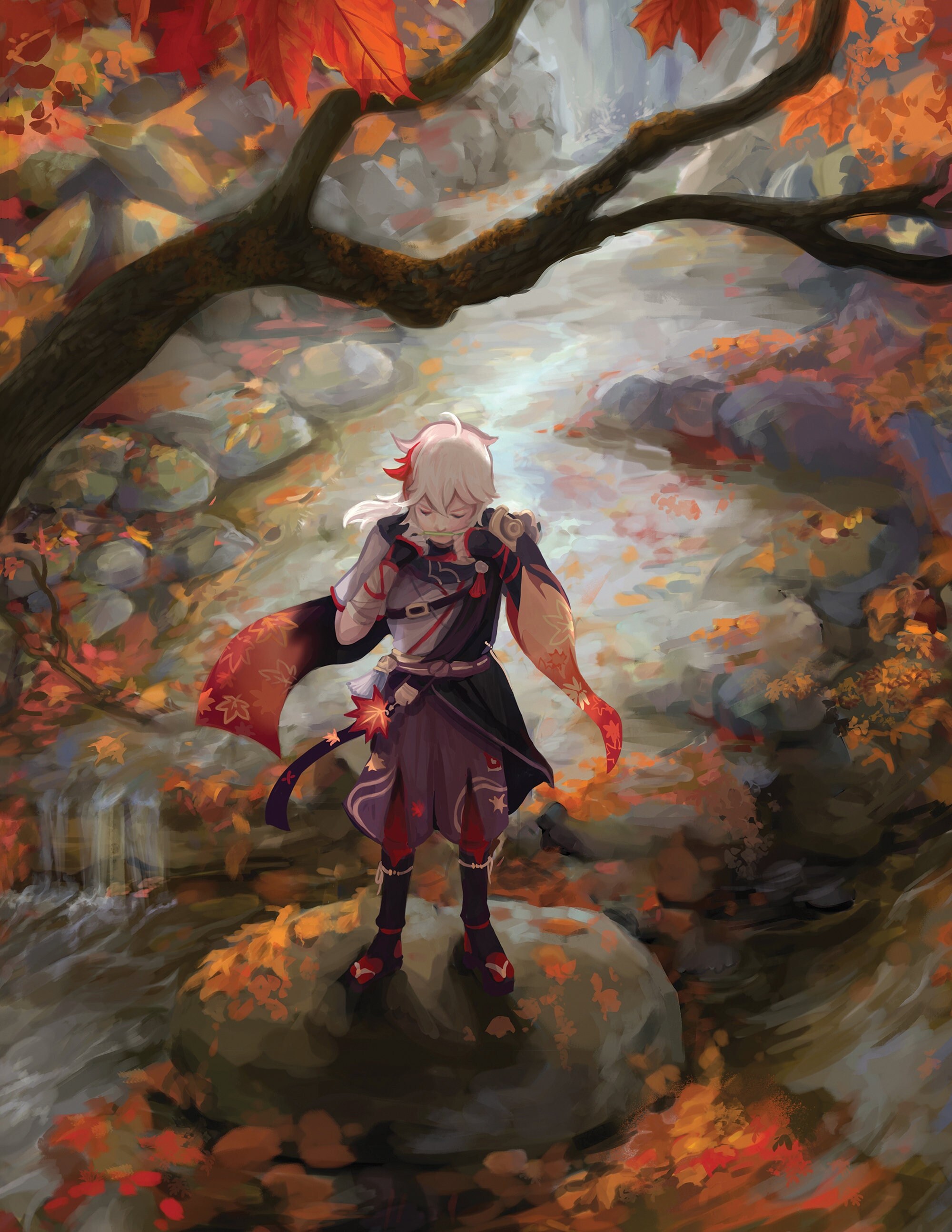 An Autumn Respite With Kazuha - Etsy