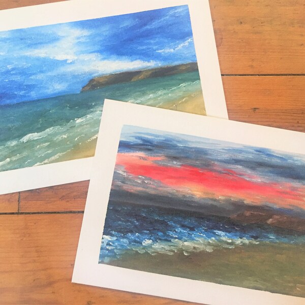 Waterscape Painting - Etsy