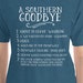 A Southern Goodbye Cute South Culture Simply Dixieland Funny - Etsy