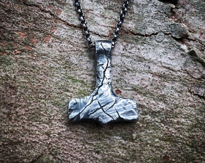 The Mjolnir Pendant - Thor’s Hammer Amulet - Mjölnir - Etsy