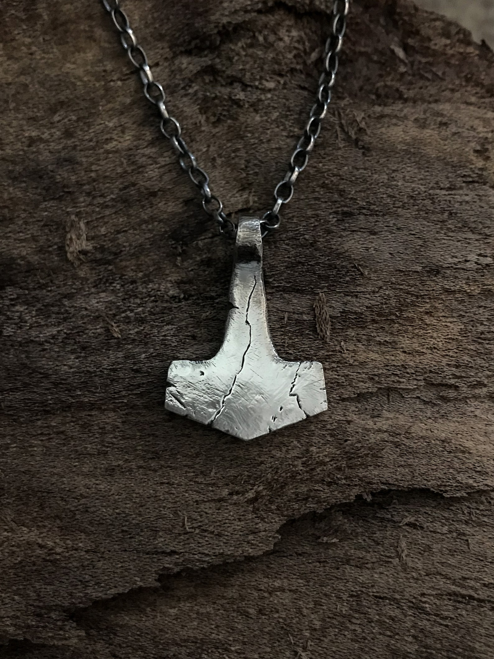 Mjolnir Pendant Thors Hammer Amulet Viking Necklace - Etsy