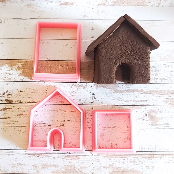 Miniature Gingerbread House Mold - Etsy