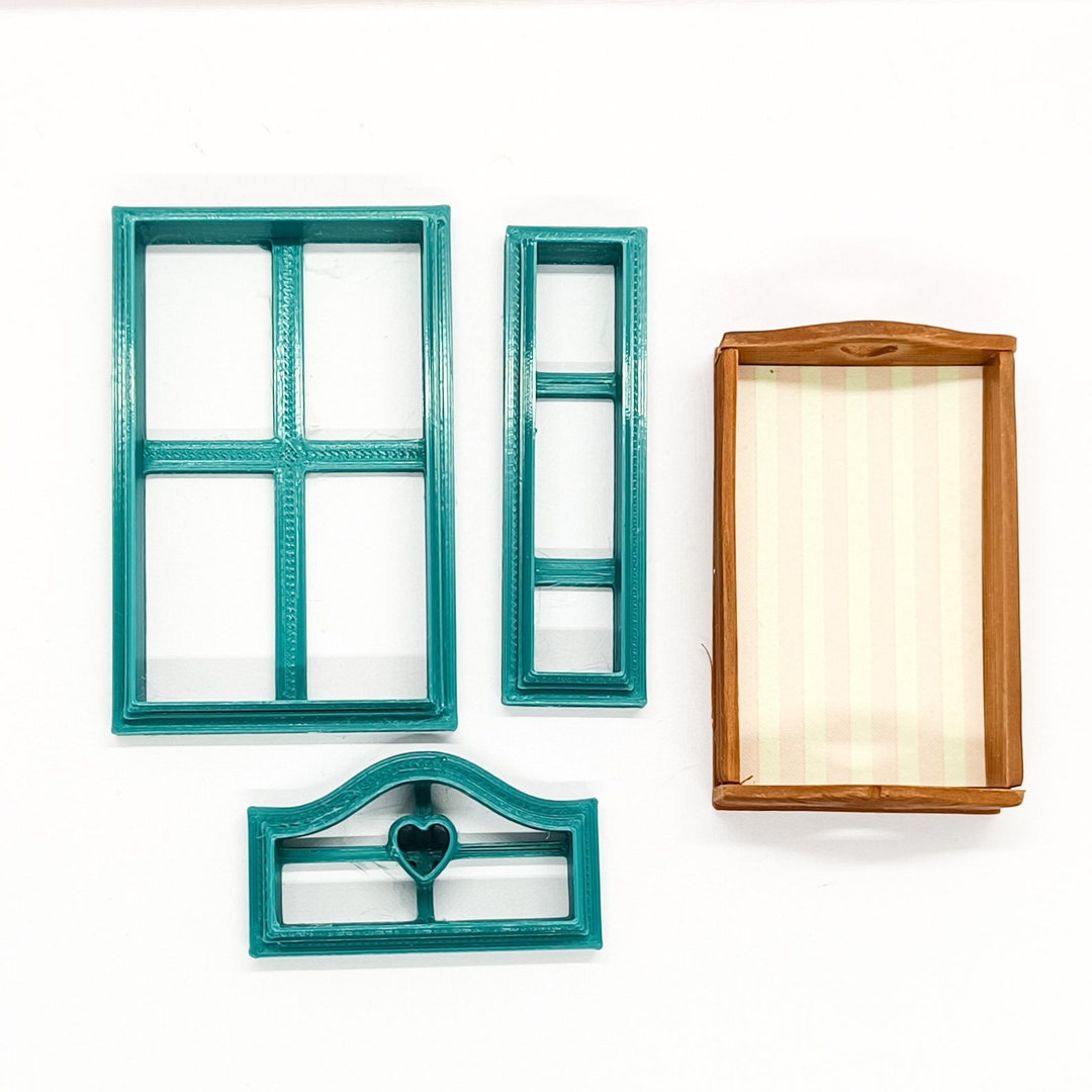 Cutter for Polymer Clay, Mold for Miniatures, Shapes for Fimo, Tray ...