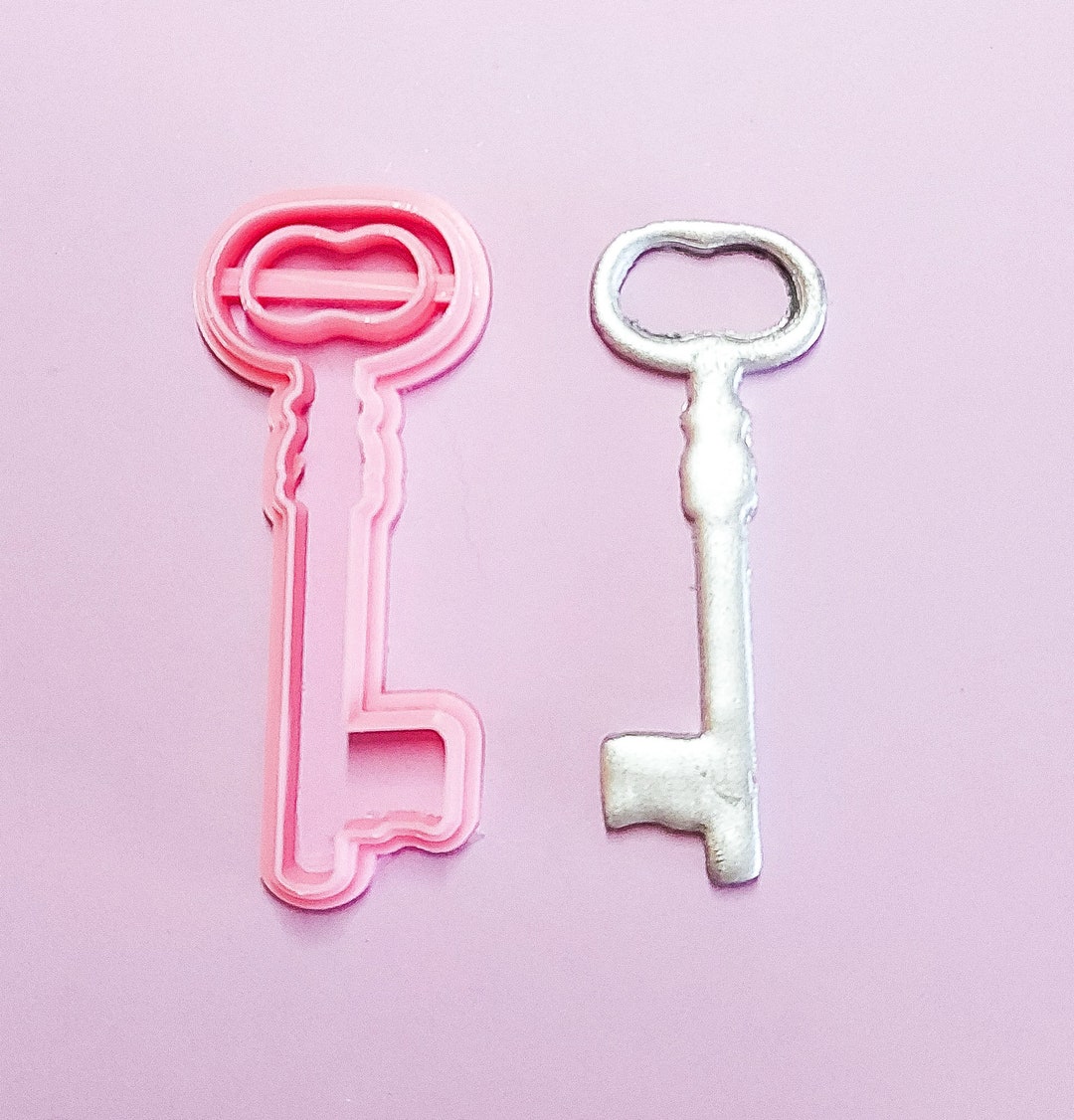 Polymer Clay Cutter, Key Mold, Fimo Mold, Cookie Cutter, 3D Mold ...