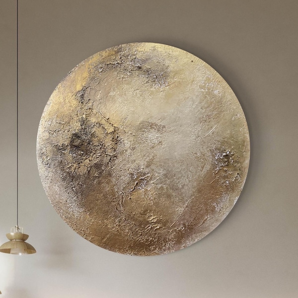 Round Canvas Art - Etsy Australia