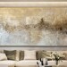 Beige Gold Painting Abstract Extra Large Textured Art Original - Etsy