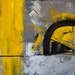 Original Yellow Abstract Painting Acrylic Painting on Canvas - Etsy