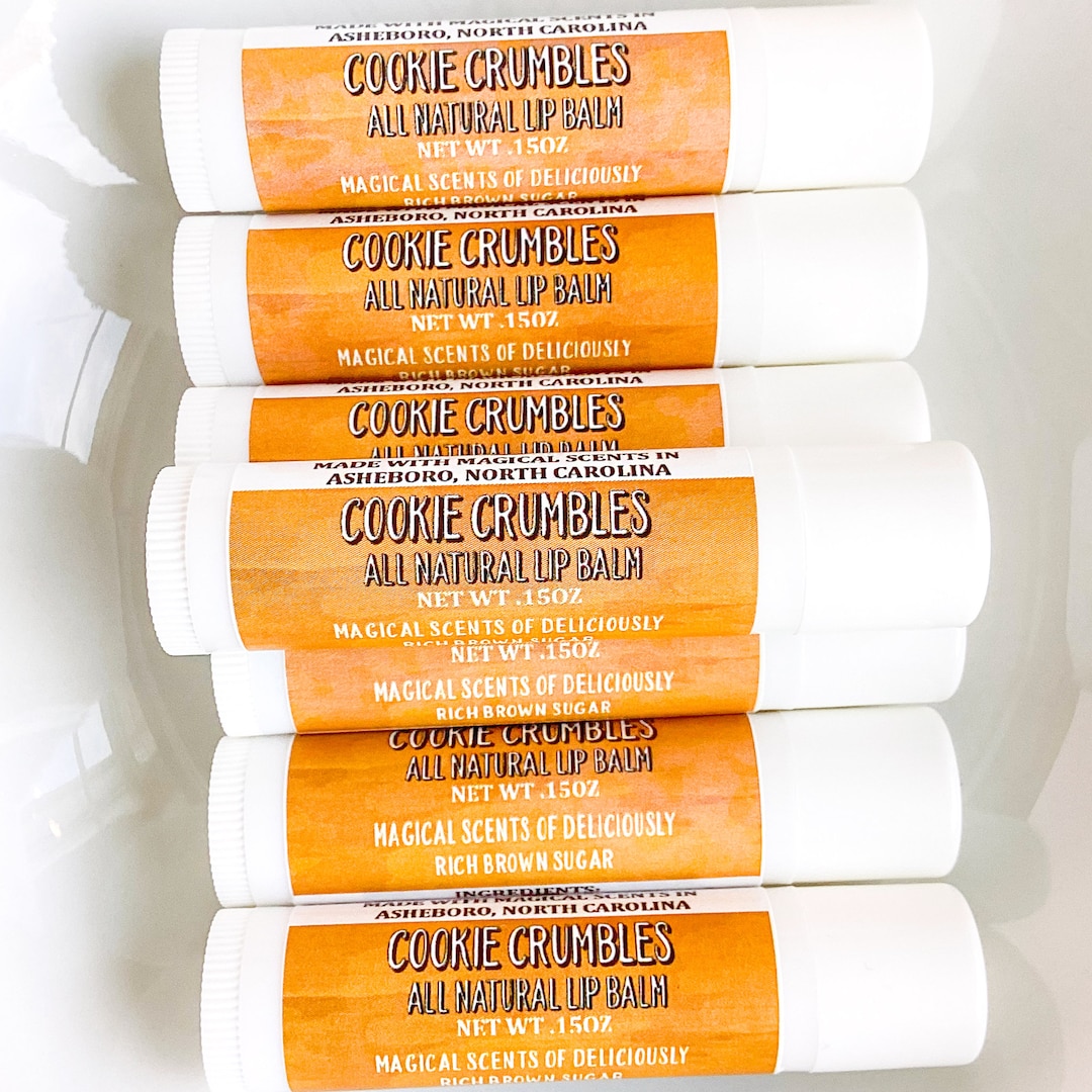 Cookie Crumbles | All Natural Lip Balm | Flavored Balm | Cookie Lip ...