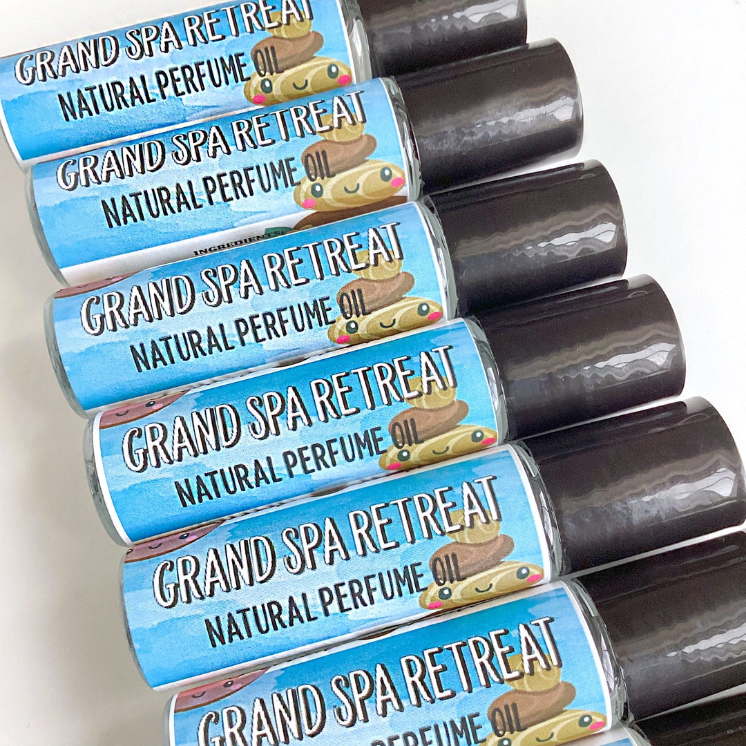 Grand Spa Retreat | Natural Perfume Oil | Sea Salt and Sandalwood ...