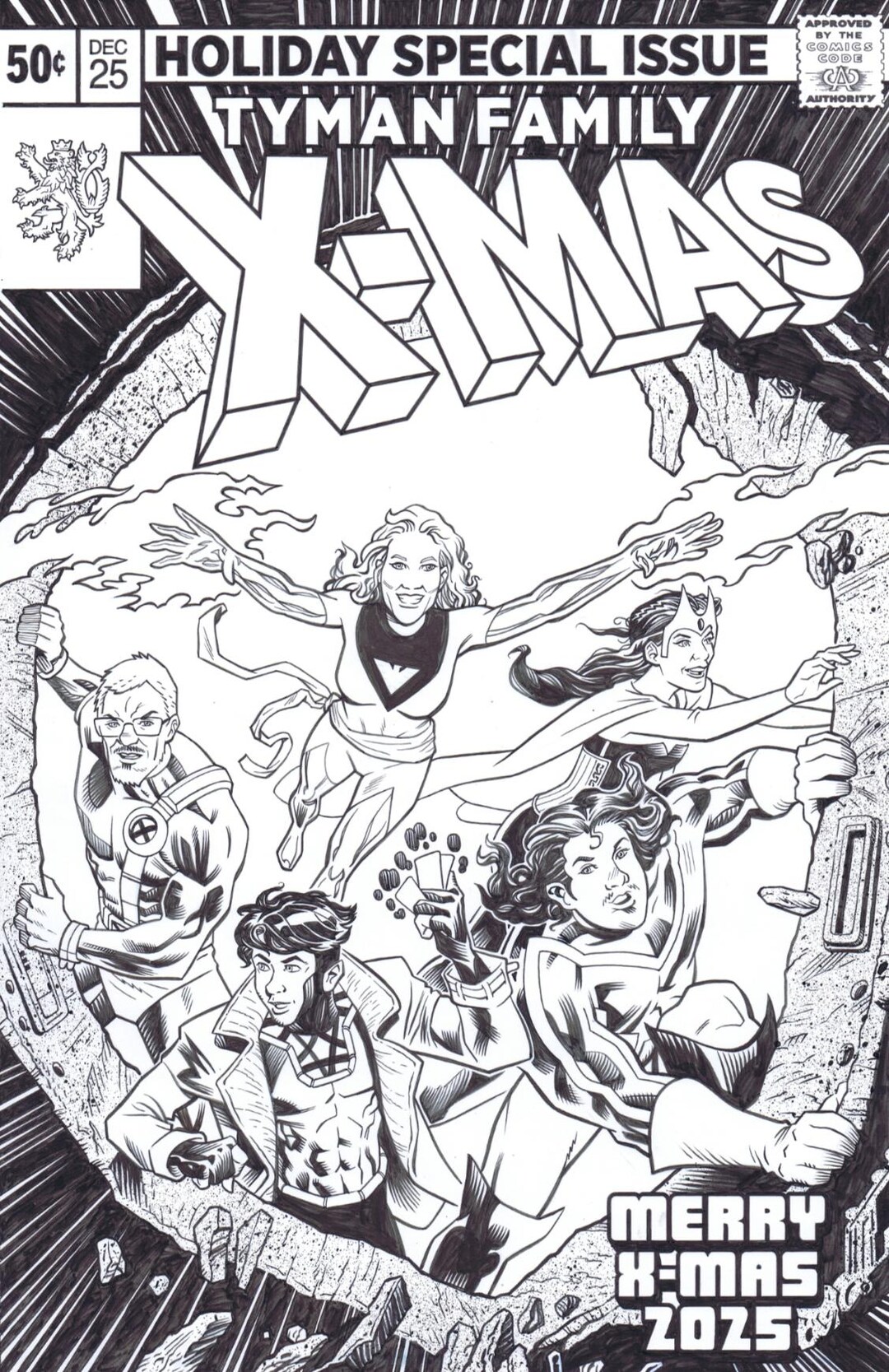 Personalized Comic Book Cover Art – Custom Superhero Illustration ...