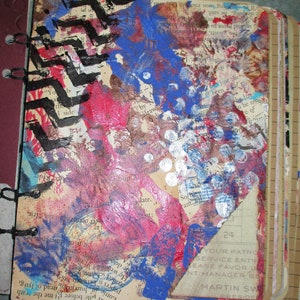 Celebrate Junk Journal Made With Slip Knot Binding Technique - Etsy