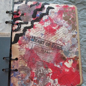 Celebrate Junk Journal Made With Slip Knot Binding Technique - Etsy