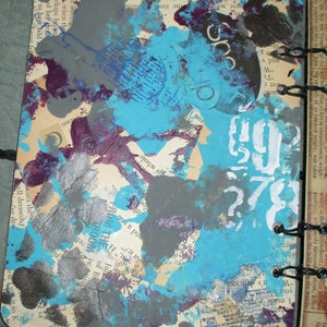 Celebrate Junk Journal Made With Slip Knot Binding Technique - Etsy