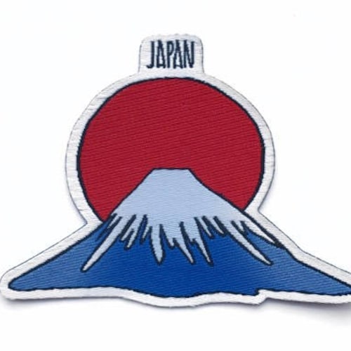 Travel Patch: Japan mount Fuji - Etsy