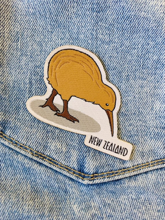 Travel Patch: New Zealand kiwi | Etsy