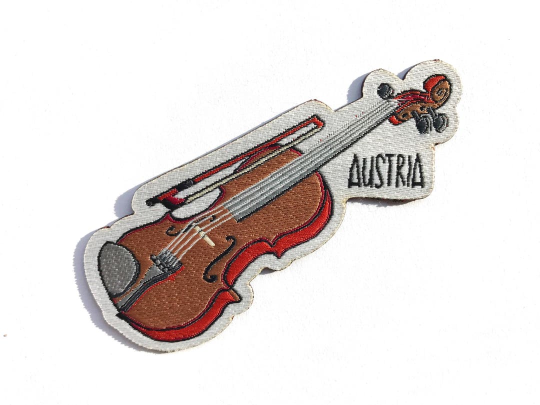 Travel Patch: Austria (violin) - Etsy