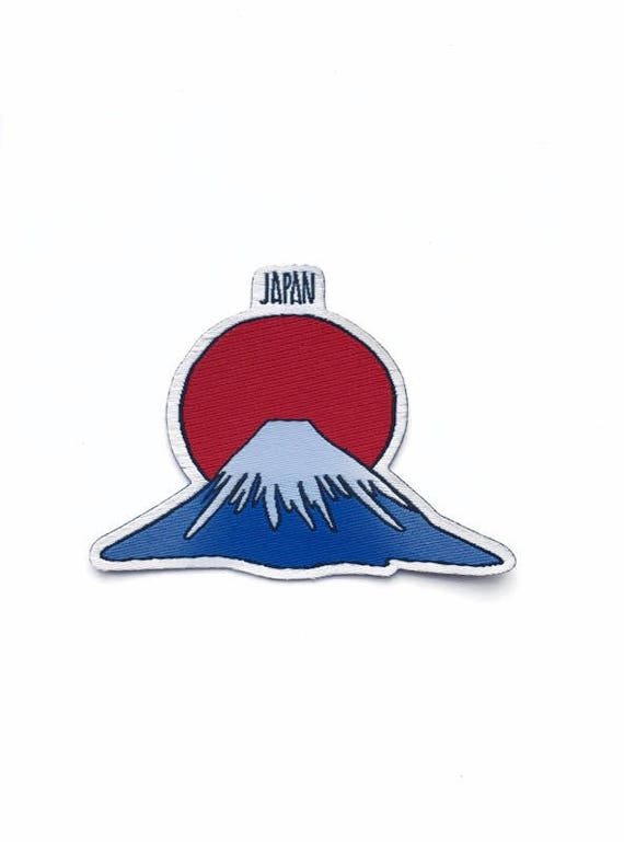 Travel Patch: Japan mount Fuji - Etsy