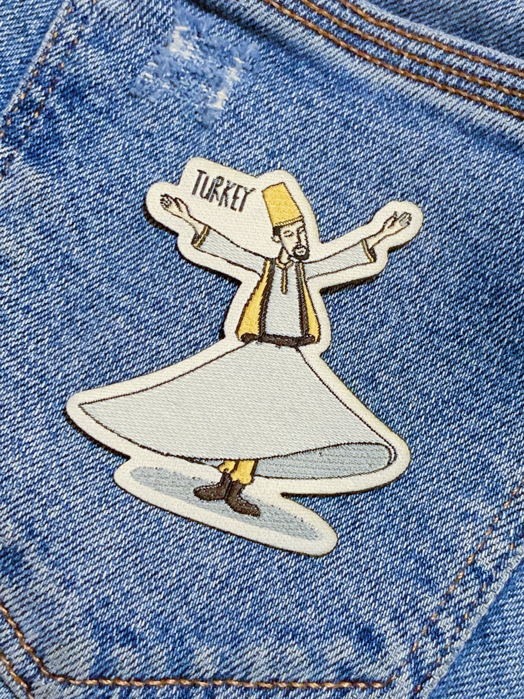 Travel Patch: Turkey (sufi Whirling) - Etsy