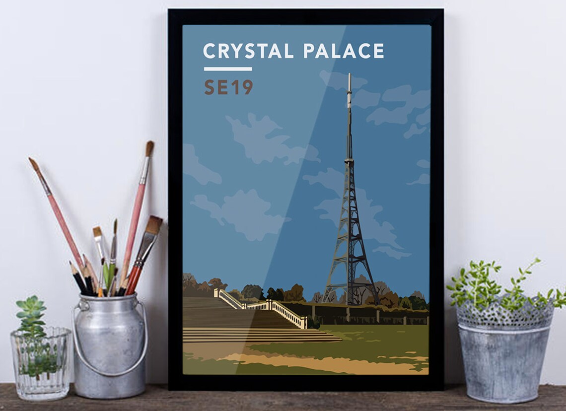 Crystal Palace Transmitting Station SE19 Giclée Art Print - Etsy UK