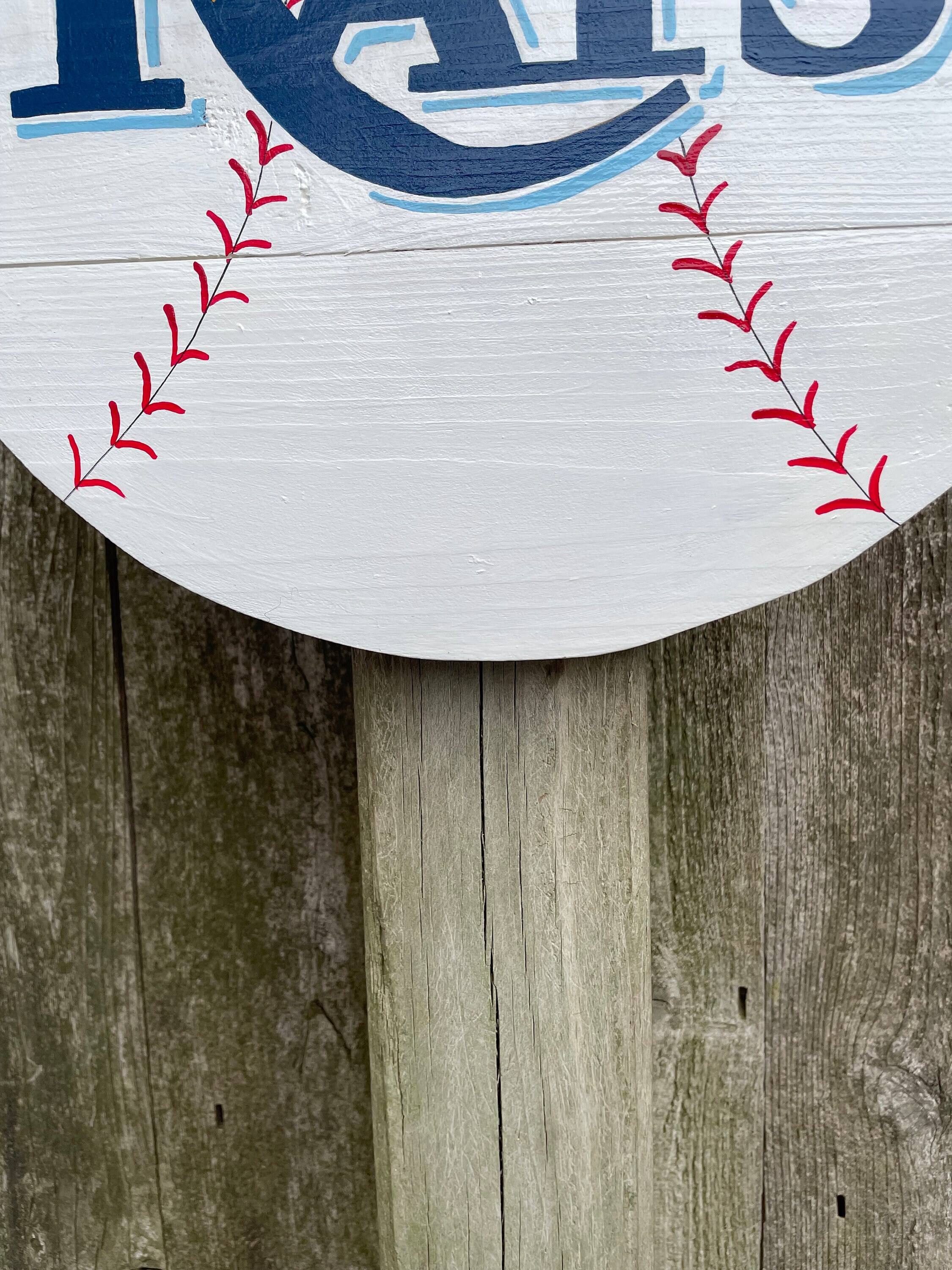 Tampa Bay Rays Pallet Wood Baseball Sign - Etsy