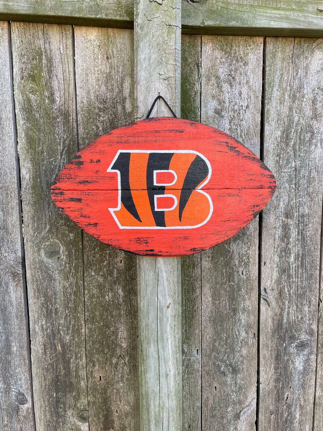 Cincinnati Bengals Pallet Wood Football Sign - Etsy
