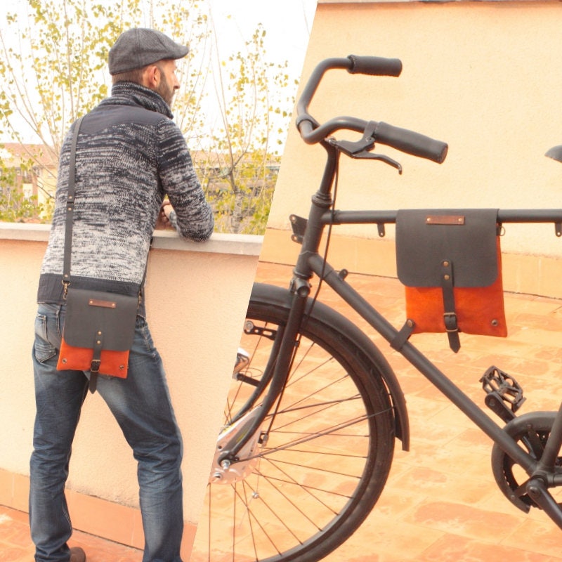 Bike Messenger Bicycle Bag Bicycle Accessories Cross Body | Etsy