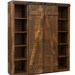 Timberland Amish Barn Door Bookcase Handcrafted From Solid Wood Free ...