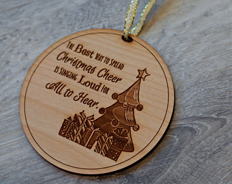 The Elf Collection Set of 3 Wood Christmas Ornaments - Etsy