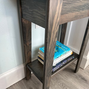 Amish Handcrafted Solid Wood Box Table - Free Shipping - Etsy