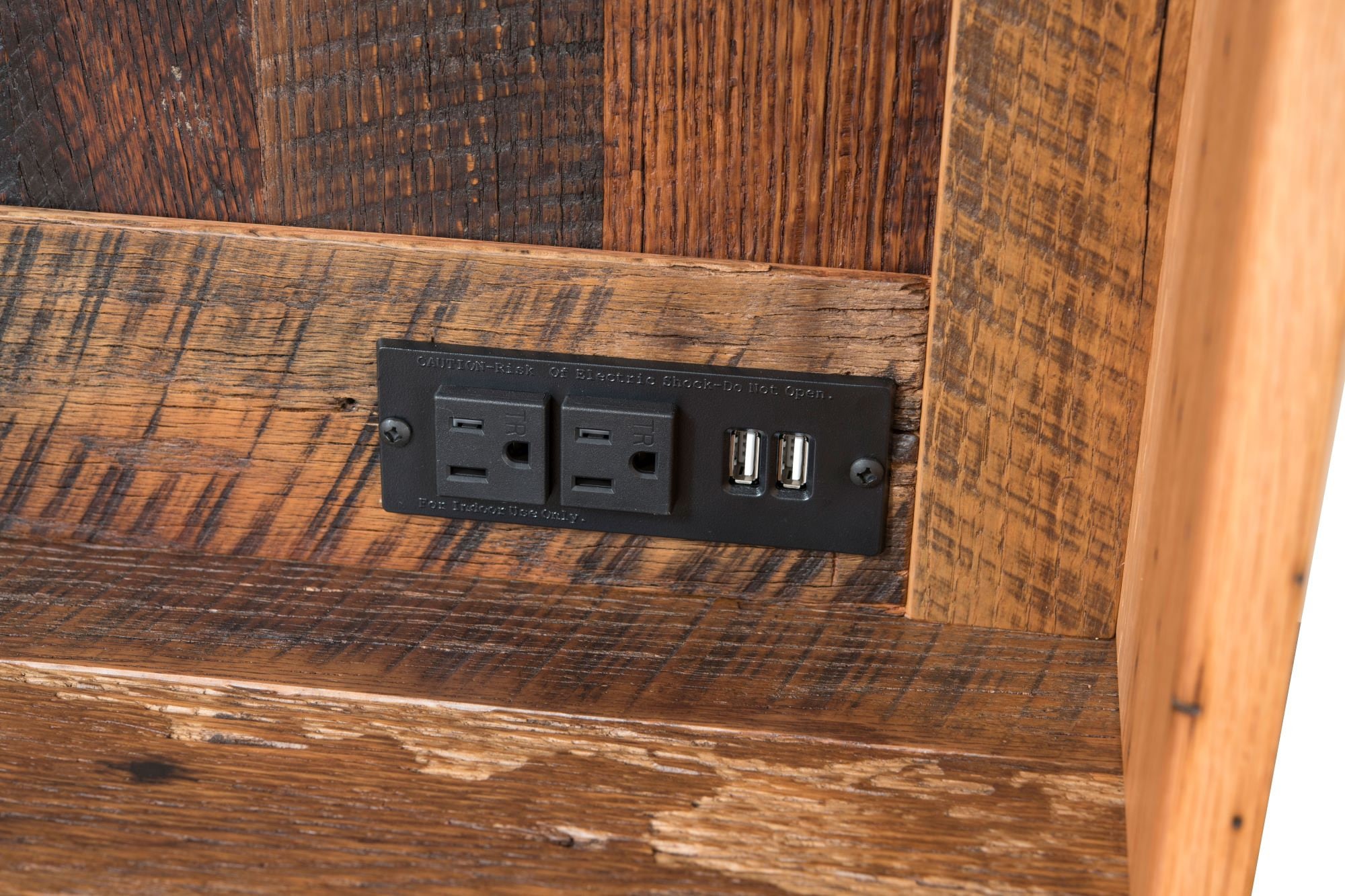 Reclaimed Barn Wood Coffee Bar - Amish Handcrafted - American Made ...