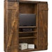 Timberland Amish Barn Door Bookcase Handcrafted From Solid - Etsy