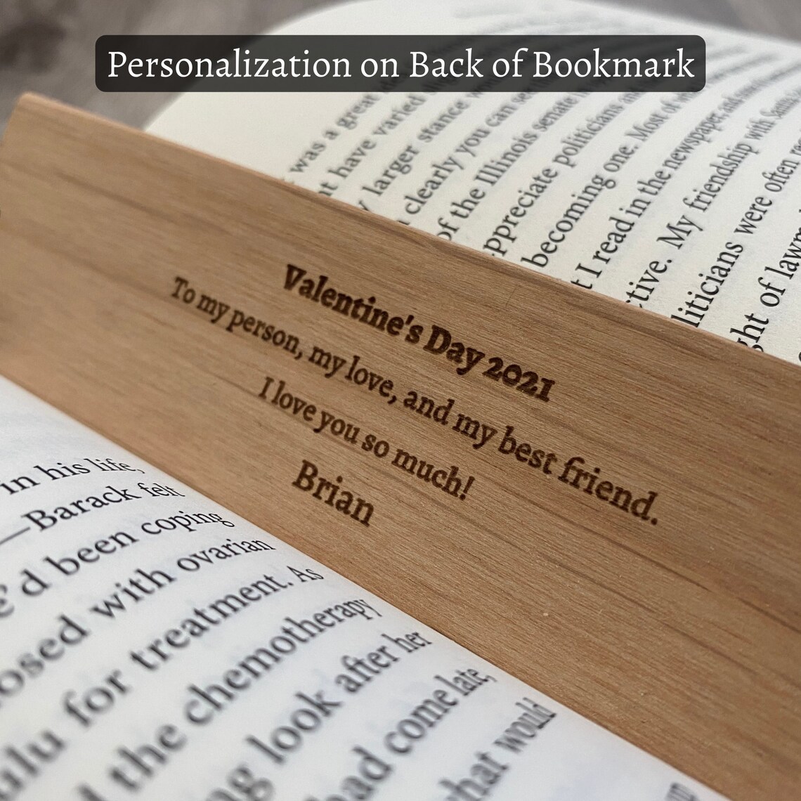 Wood Marauder's Map Bookmark - Etsy