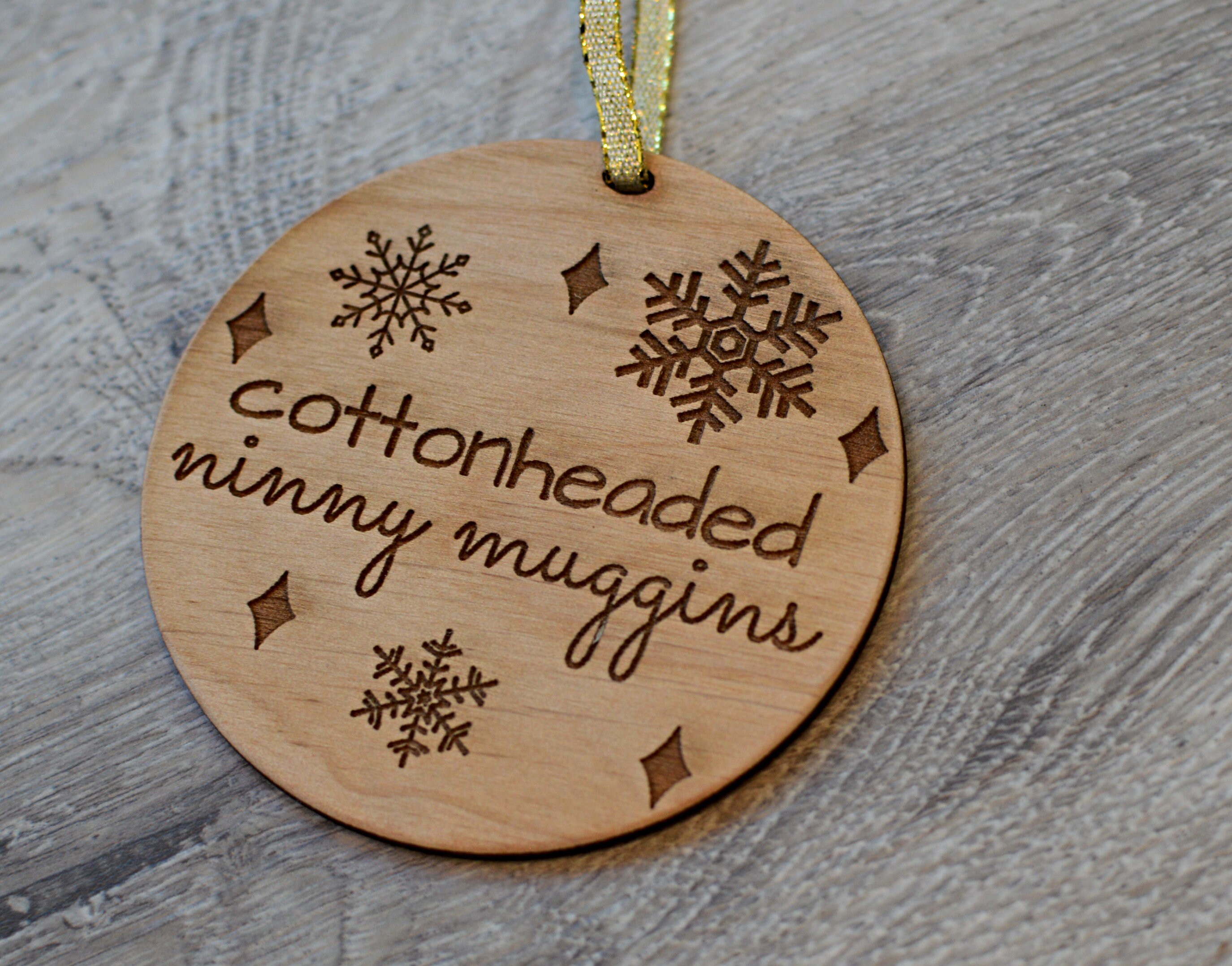 The Elf Collection Set of 3 Wood Christmas Ornaments - Etsy