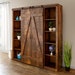 Timberland Amish Barn Door Bookcase Handcrafted From Solid - Etsy