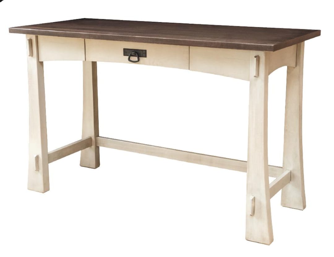 Modesto - Amish Solid Wood Writing Desk - FREE SHIPPING - Etsy