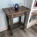 Amish Handcrafted Solid Wood Box Table - Free Shipping - Etsy