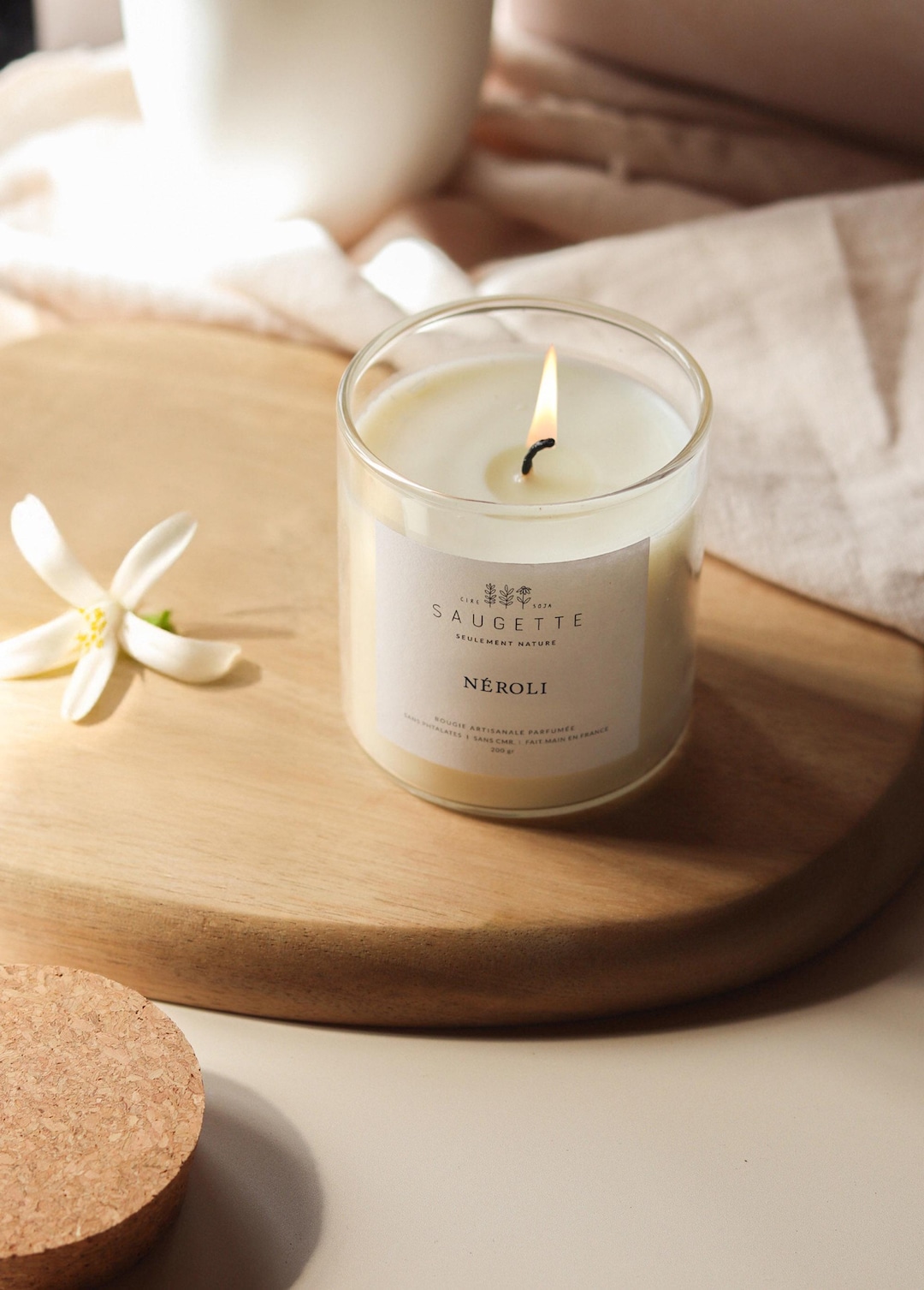 Neroli - Handmade Scented Candle With Natural Soy Wax - Etsy