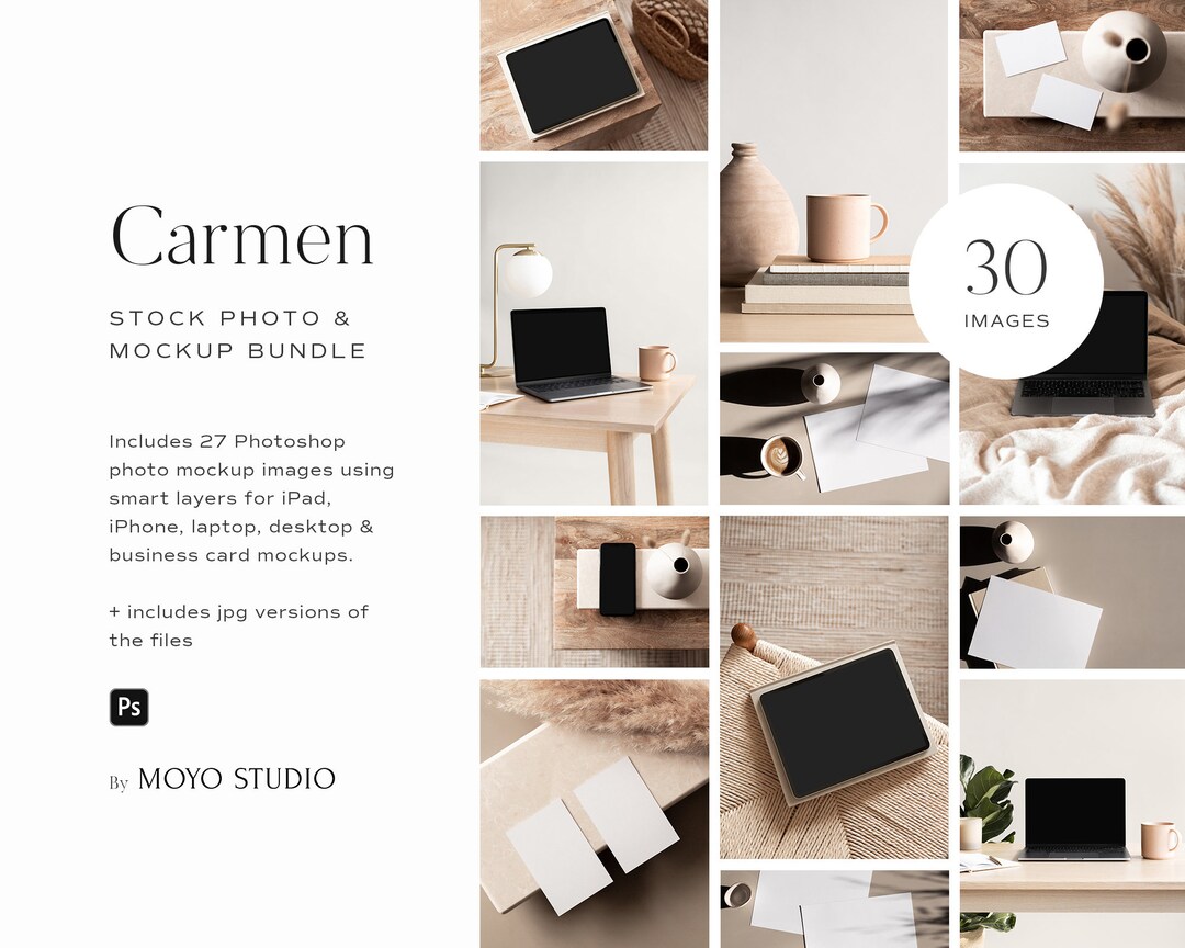 Photo Mockups, Mockups for Designers, Styled Stock Photos, Laptop ...