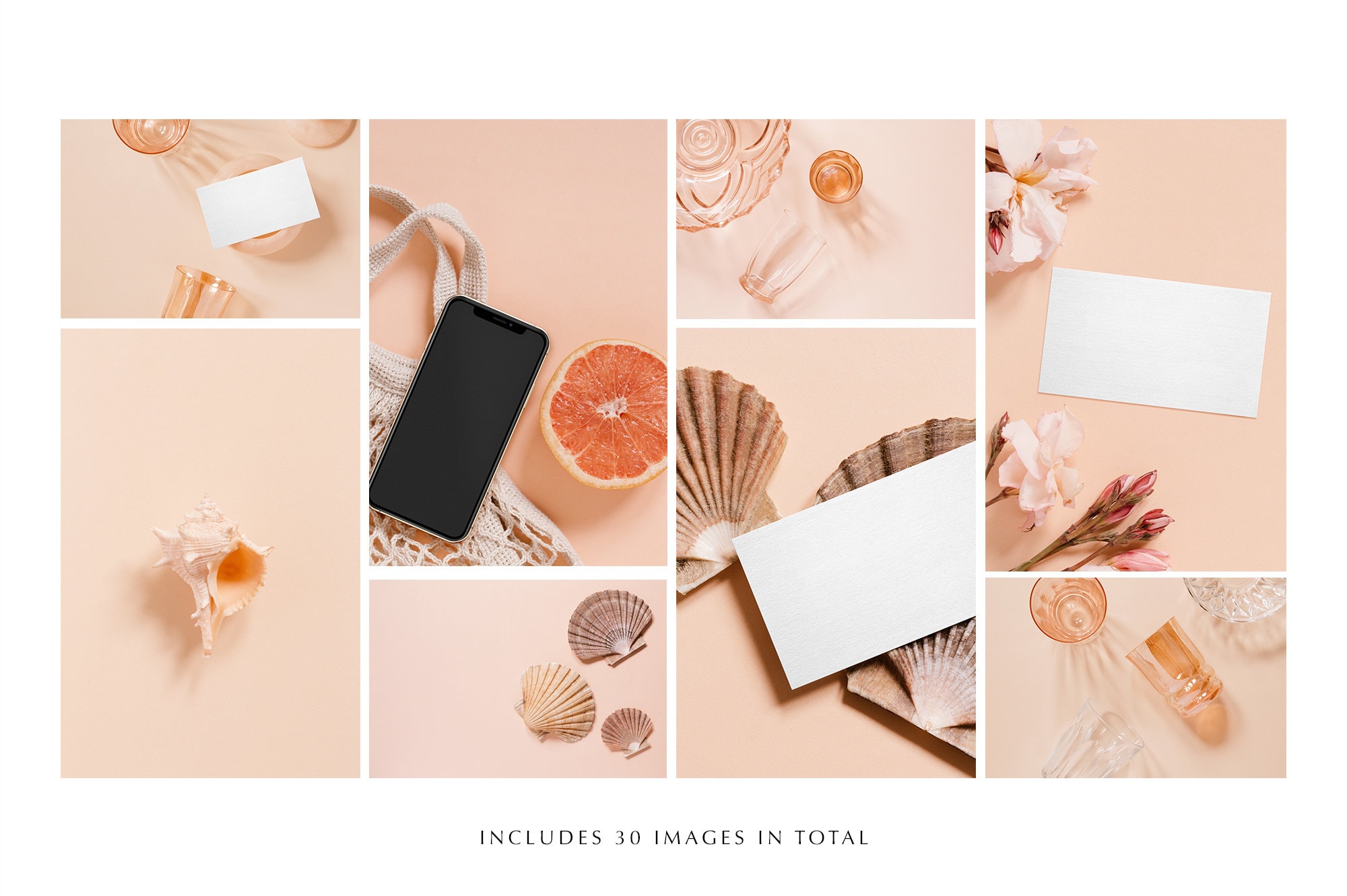 Coral Styled Stock Photo Mockup Bundle, Stationery, Ipad, iPhone (PSD ...