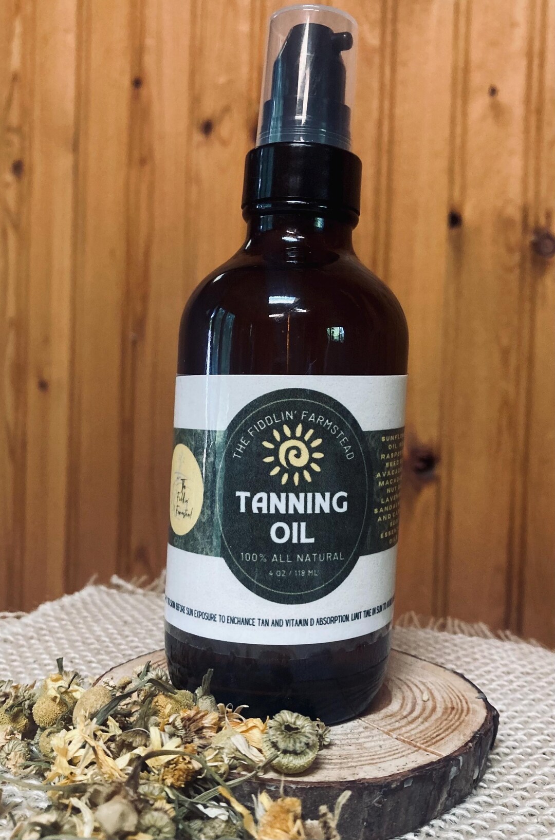 Sunshine Tanning Oil - Etsy